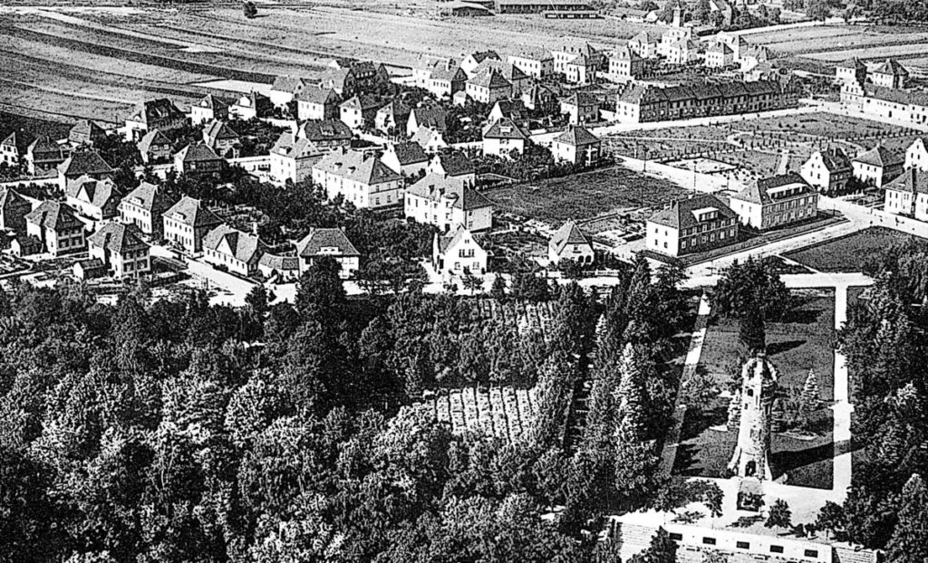 Bilder aus dem alten Spremberg: Turm ganz vorn lässt keinen Zweifel ...