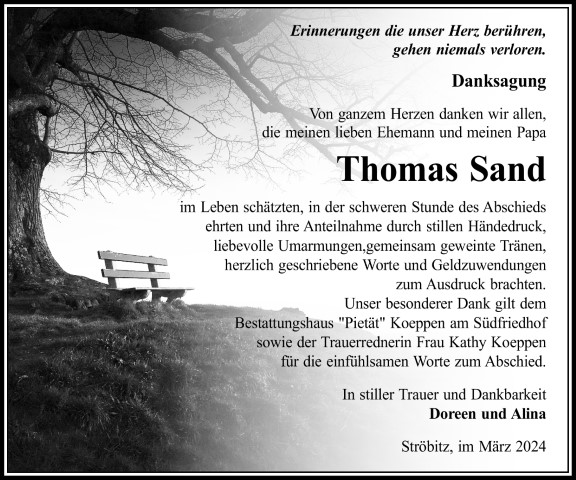 Thomas Sand - Nachrichten aus Südbrandenburg